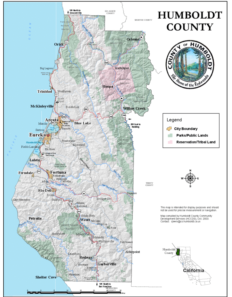 HC map | Humboldt CERT Coalition
